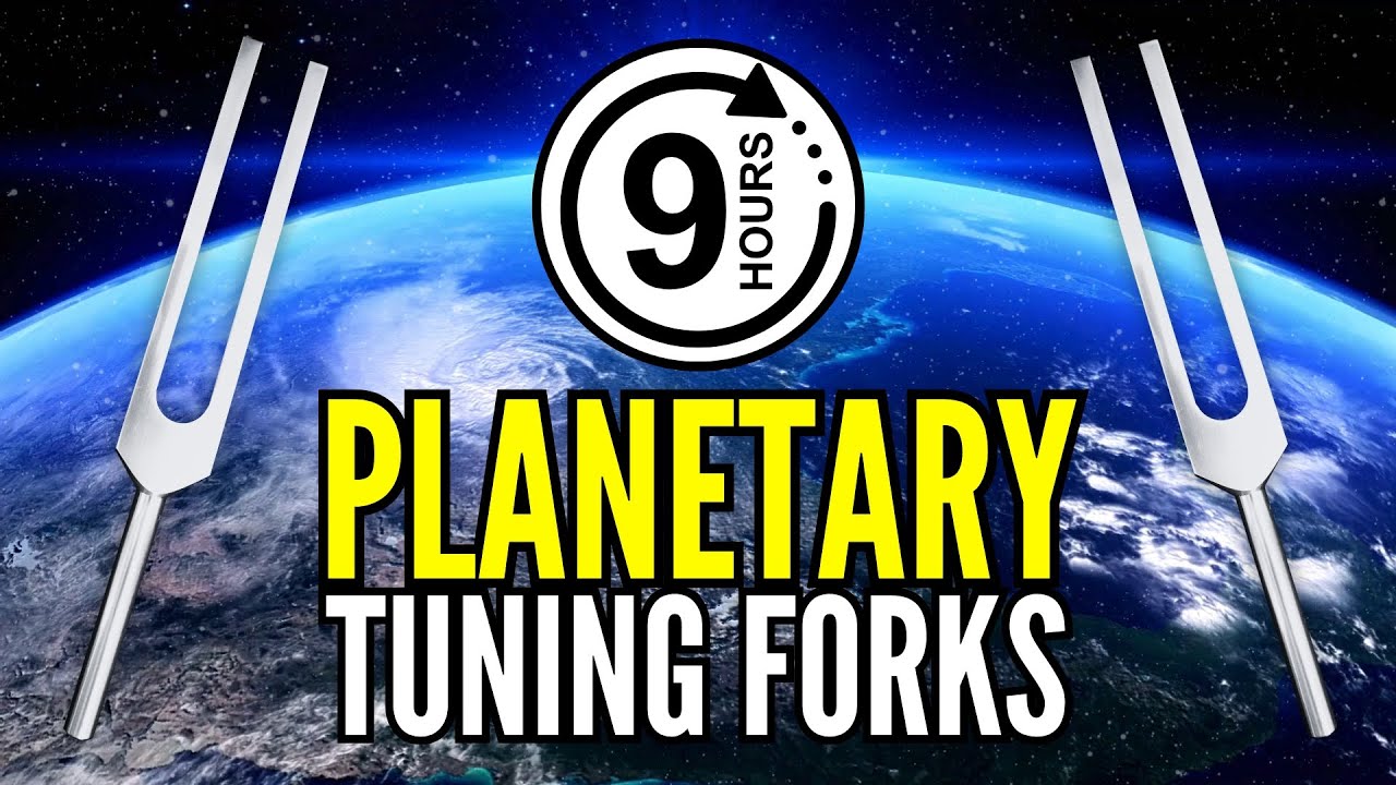 9 HOURS Harness Cosmic Energy While You Sleep! 13 Planetary Tuning ...