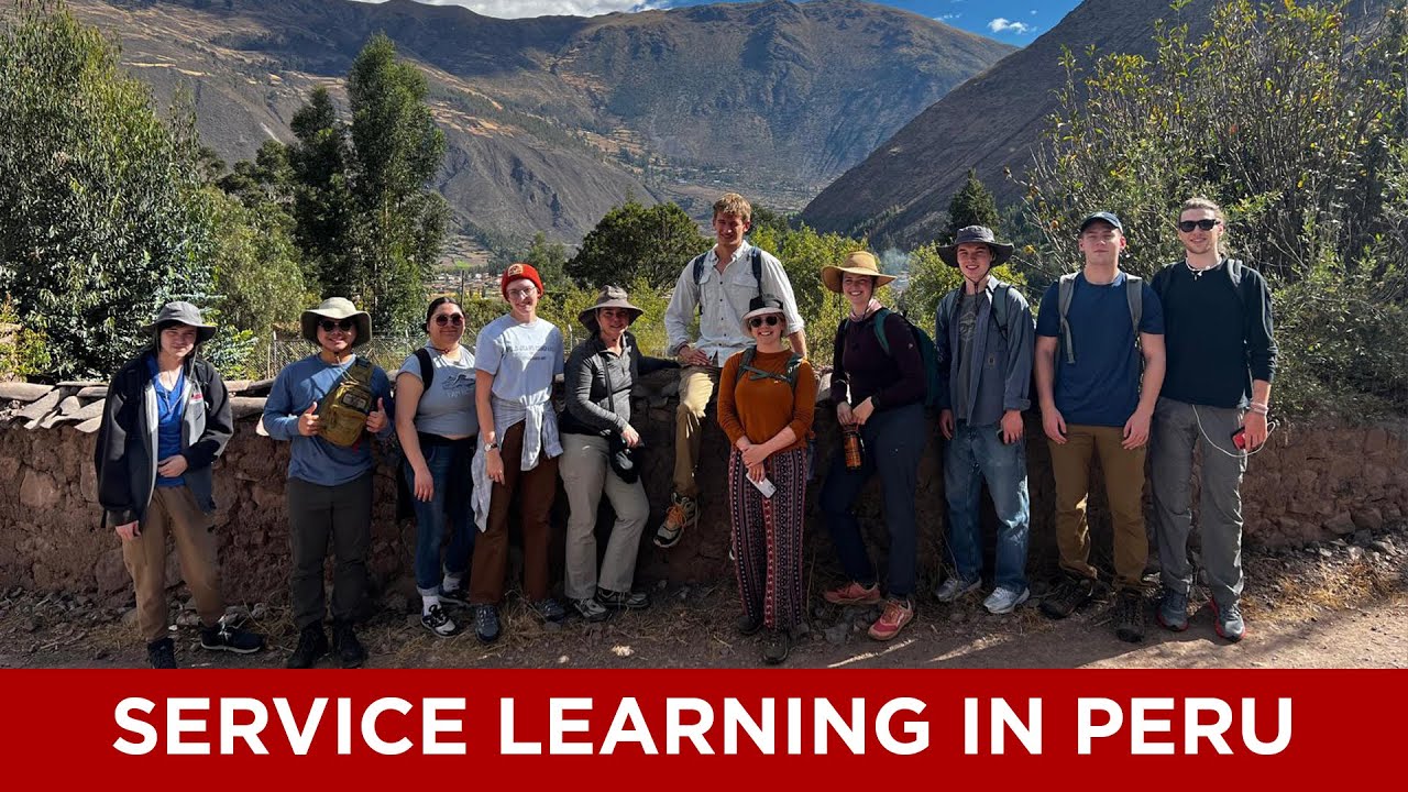 International Service Learning Project in Peru - YouTube