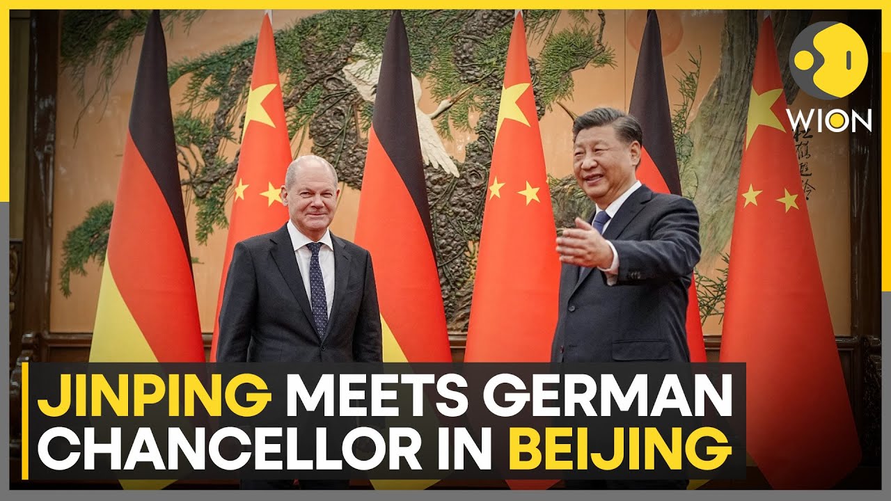 German Chancellor Olaf Scholz meets Chinese President Xi Jinping in ...