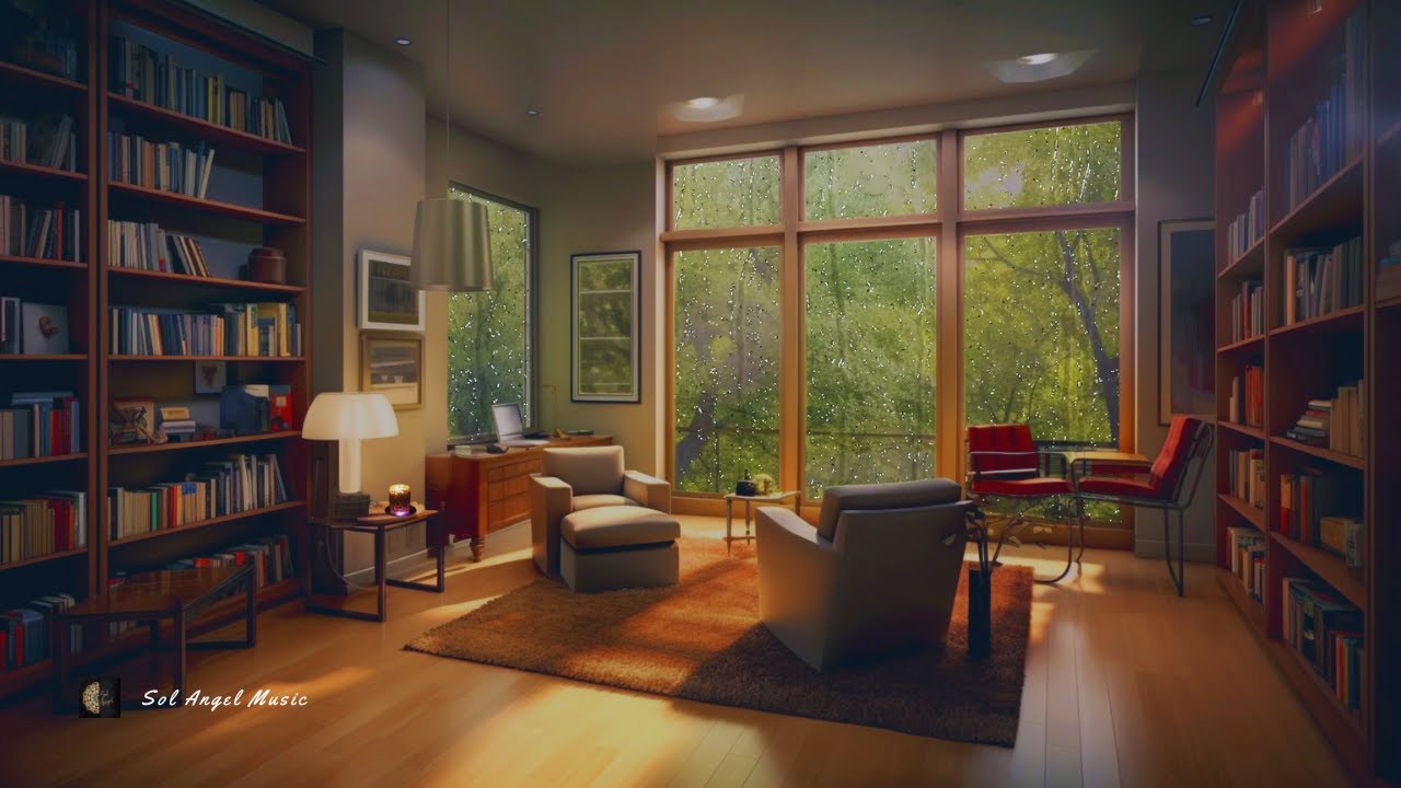 Rain Sounds for Deep Focus & Study - Home Office Ambience & Study ...