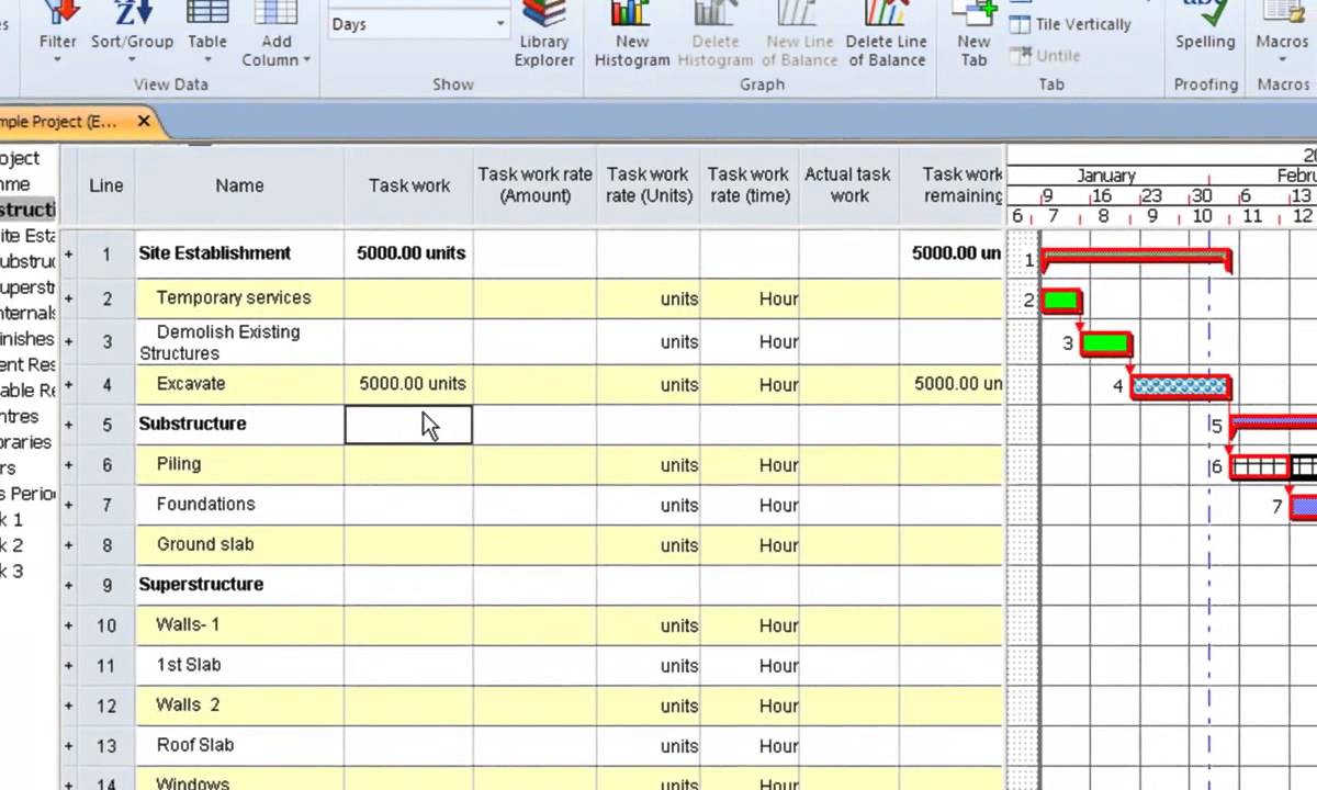 Task Work Asta Powerproject Version 12 Features - YouTube