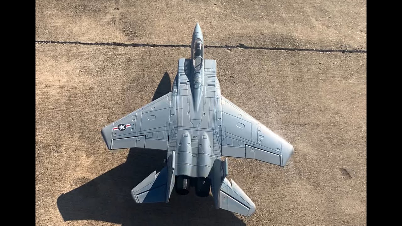 FMS F15 Maiden with Thrust Vectoring - YouTube