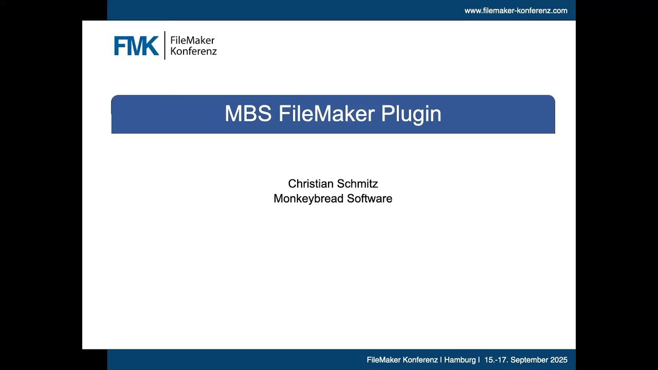 MBS Plugin bei der FMK 2025 - YouTube