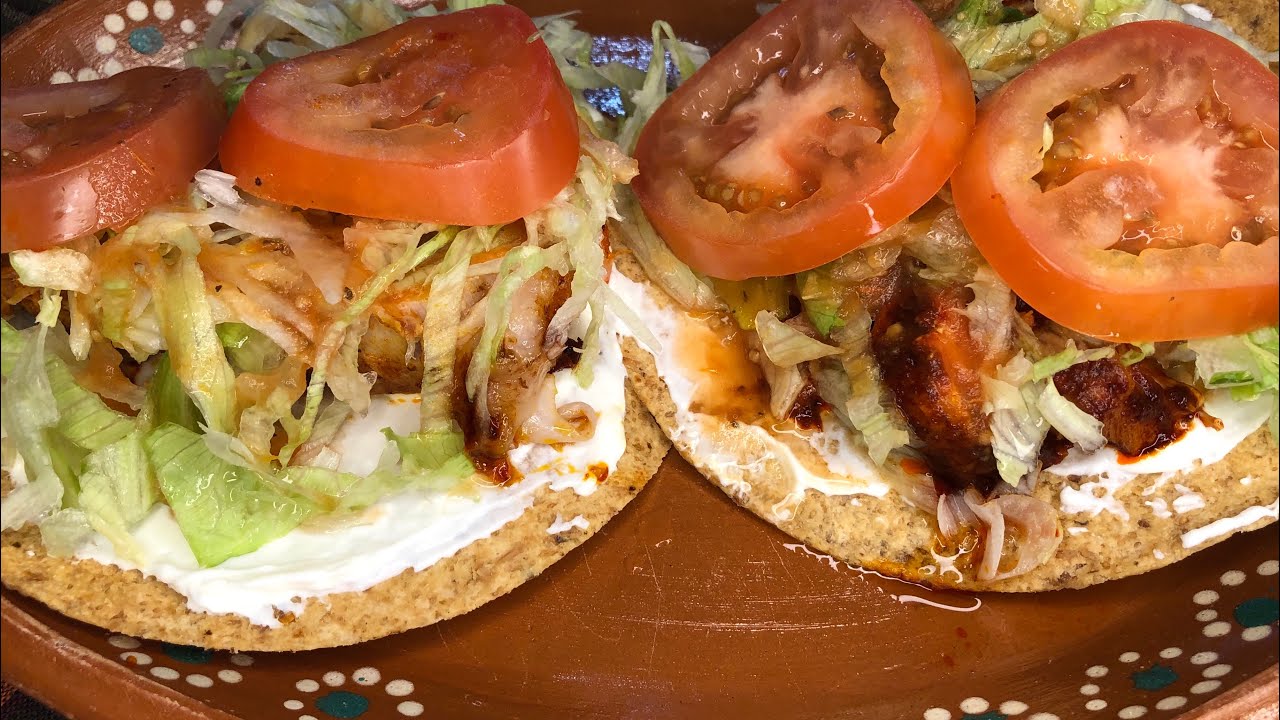 Tostadas de Lomo Adobado - YouTube