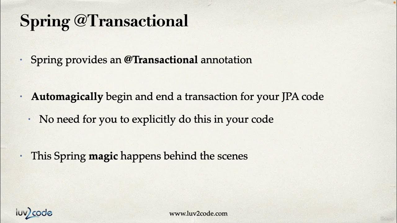 03 - NEW - HibernateJPA CRUD_011 Saving a Java Object with JPA Overview - YouTube