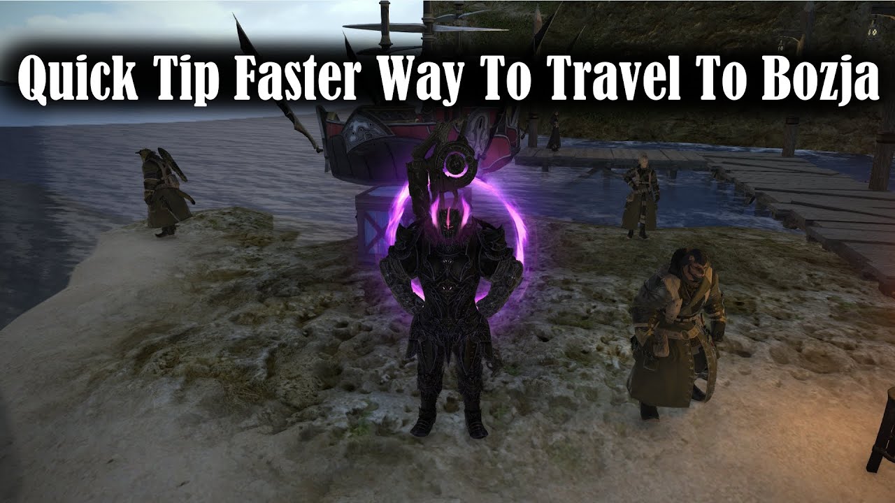 FFXIV Quick Tip To Get To Bozja Faster Guide - YouTube