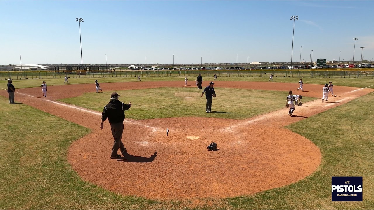 Walk-Off Gives ATX Pistols Victory Over CTX ARSENAL BASEBALL 8U - YouTube