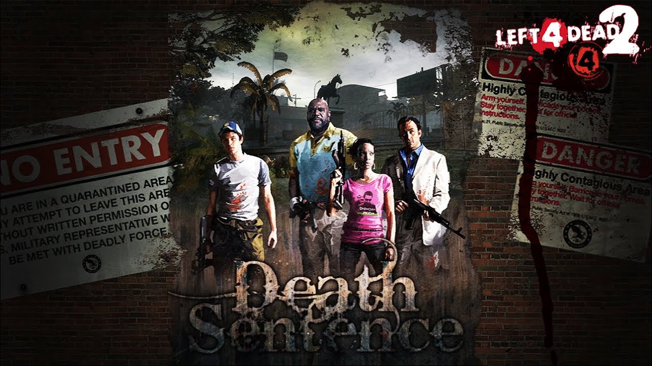 [Left 4 Dead 2] Death Sentence Co-op [4k 60FPS] - YouTube