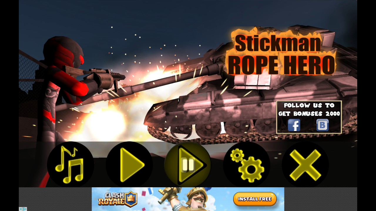 NABORHOOD WAR 3 Stick man Rope Hero - YouTube