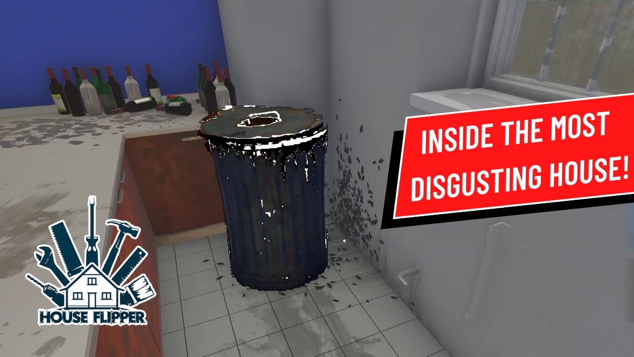 Cleaning a Student Dump! 100% Complete - House Flipper - YouTube