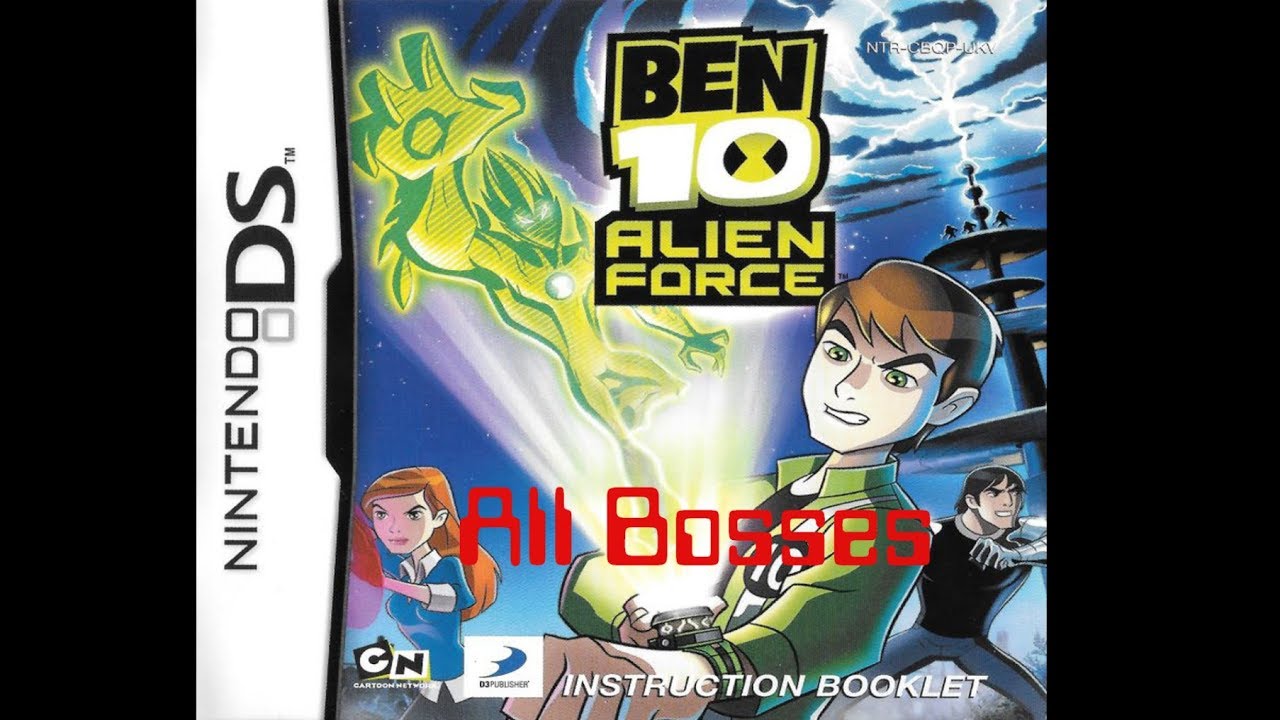 Ben 10 Alien Force (DS): All Bosses - YouTube