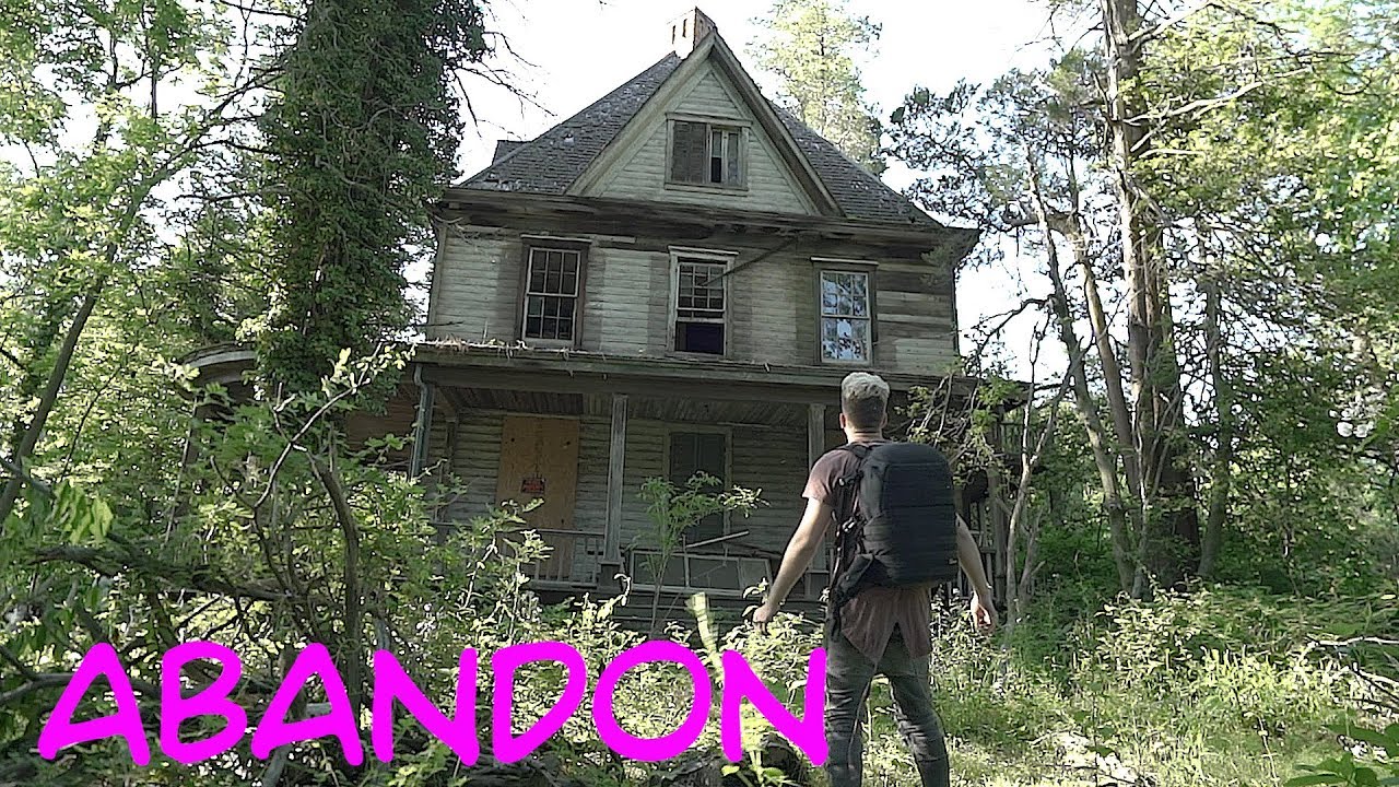 Abandoned ADDAMS FAMILY MANSION - Car Graveyard In Backyard! - YouTube