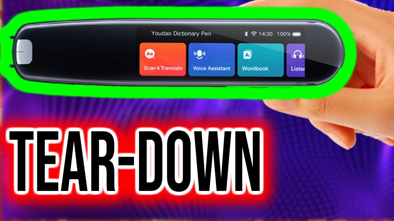 Android Dictionary pen review and teardown - YouTube