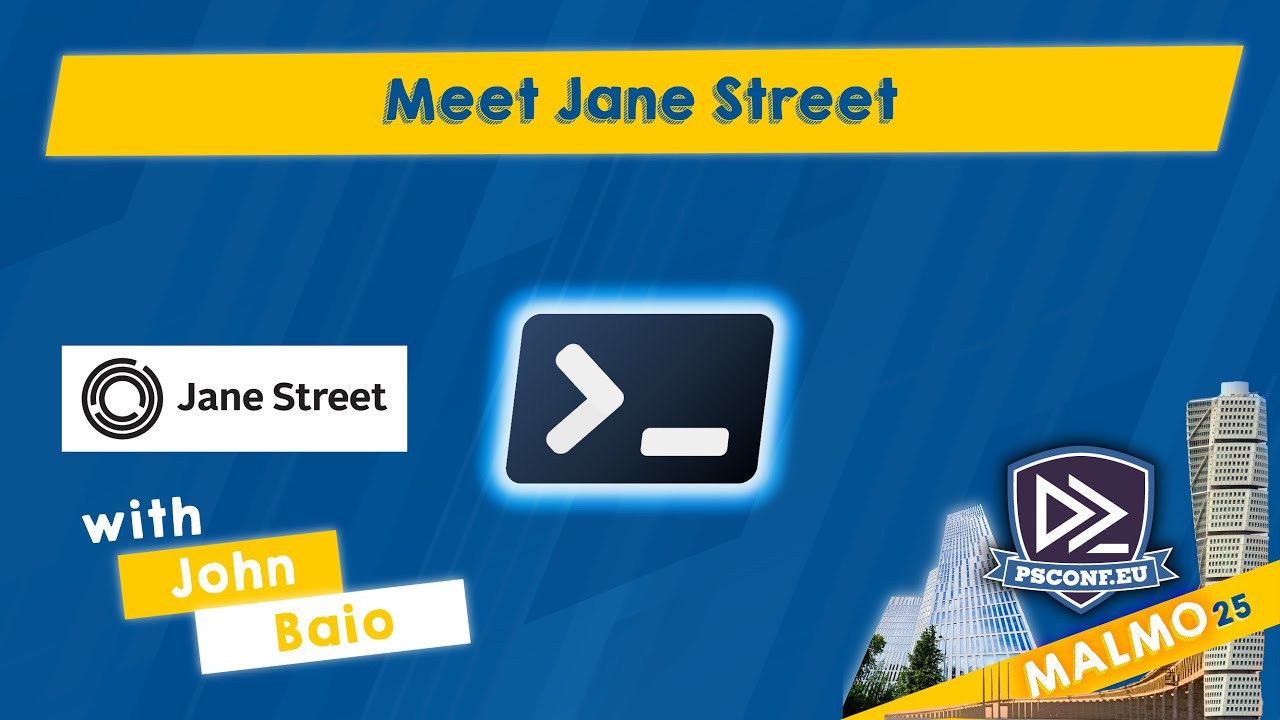 Meet Jane Street - John Baio - PSConfEU 2025 - YouTube
