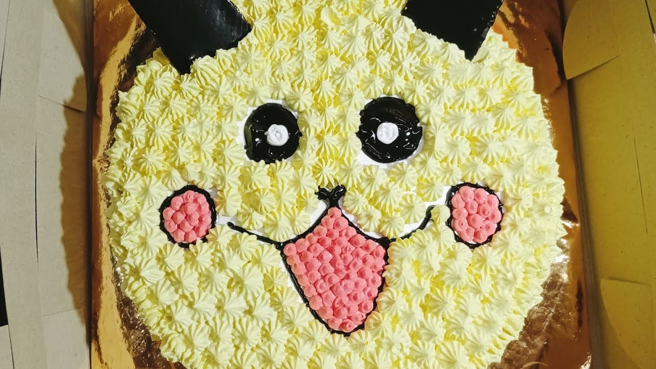 cake design 😍 theme cake make easy way/cartoon cake design - YouTube