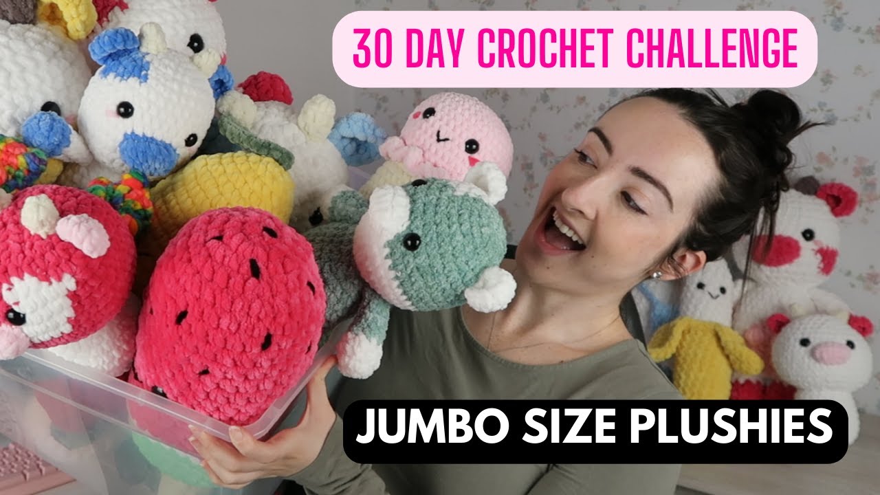 30 Day Crochet Challenge - Amigurumi, New Patterns, and More! - YouTube