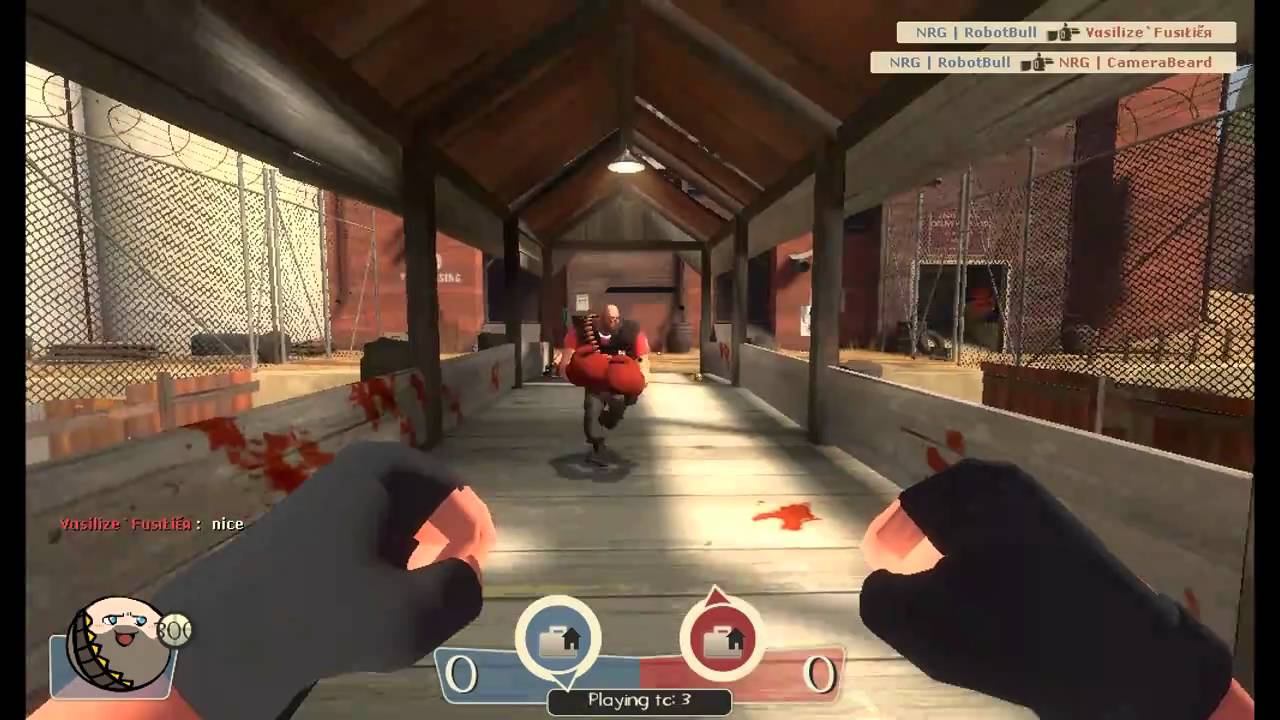 TF2 - Heavy Fist Fight WIN! - YouTube