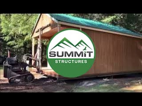 Shed Delivery - Summit Structures - YouTube
