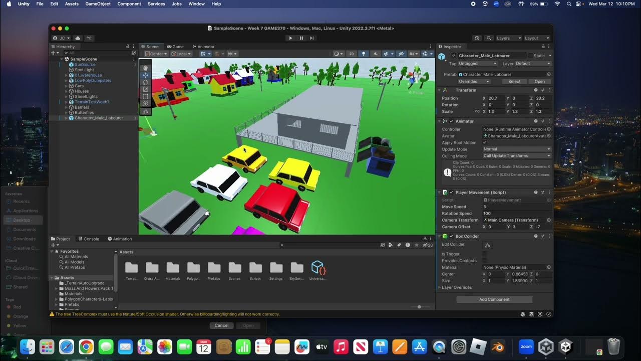 Modular Design Assignment in Unity (GAME370) - YouTube