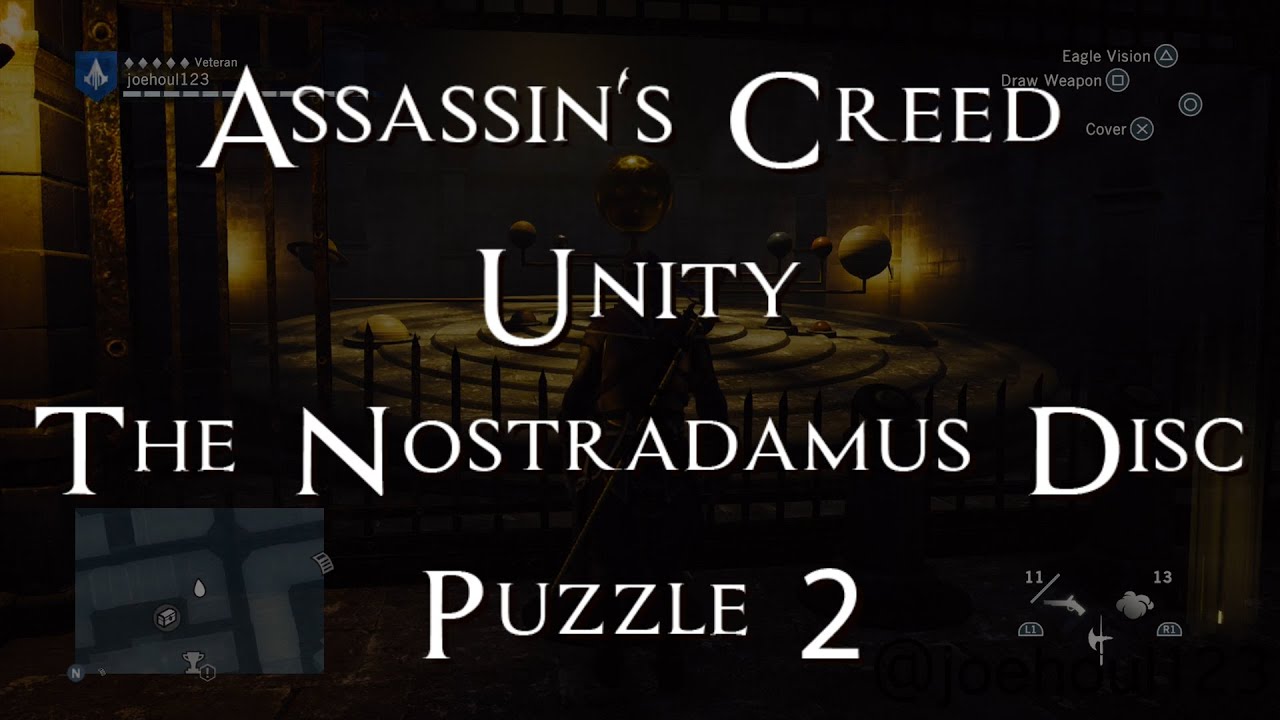 Assassin's Creed: Unity - The Nostradamus Disc: Puzzle 2 - PS4 - YouTube