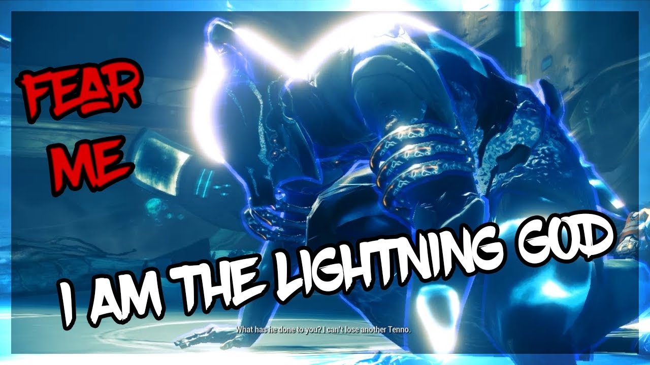 TENNO THE LIGHTNING GOD FIRST LOOK AT WARFRAME - YouTube
