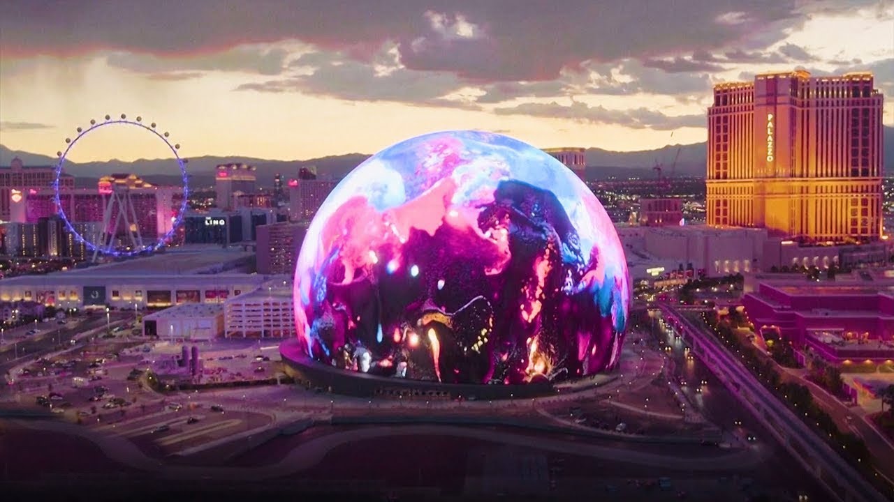Las Vegas Mega Sphere: A Glimpse into the Future - YouTube