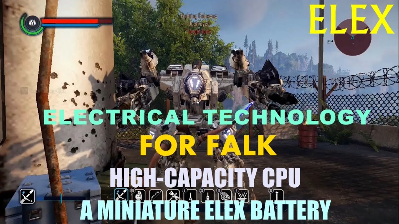 ELEX ELECTRICAL TECHNOLOGY FOR FALK CPU+ELEX BATTERY - YouTube