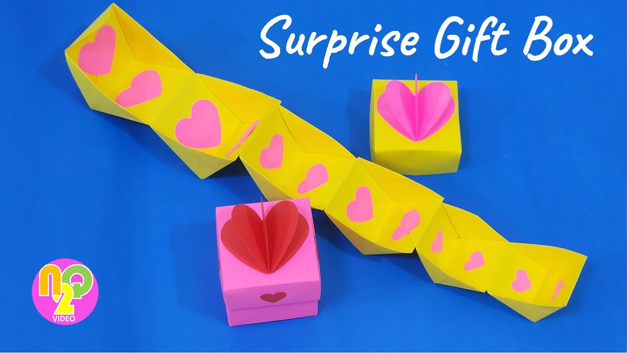 How to Make an Origami Surprise Box | Cara Membuat Origami Kotak ...