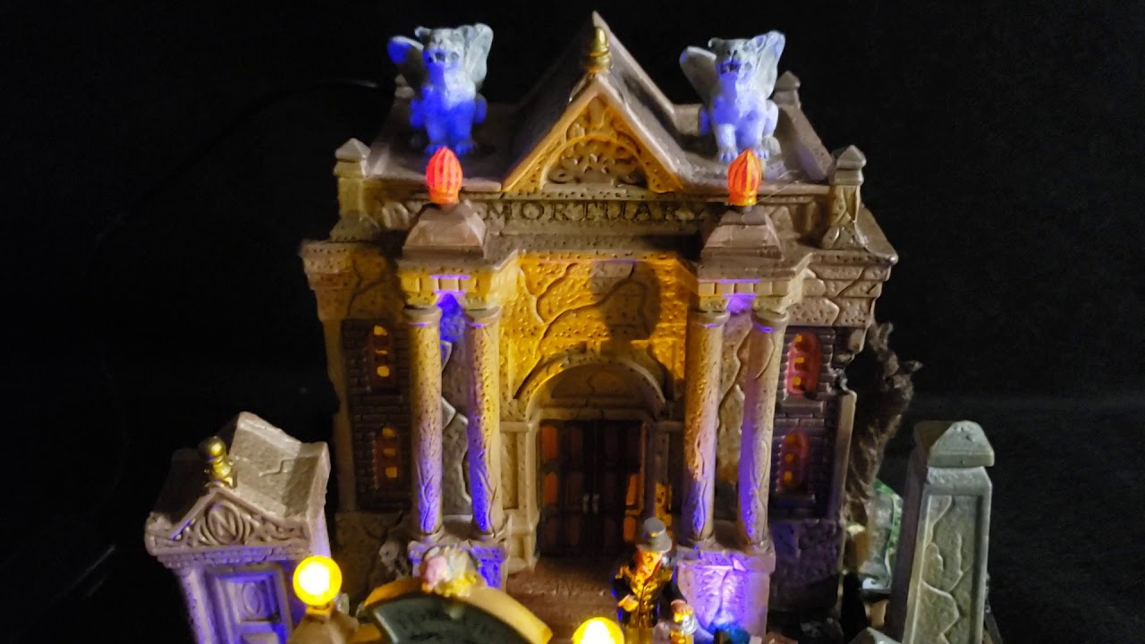 Spooky town forlorn cemetery - YouTube