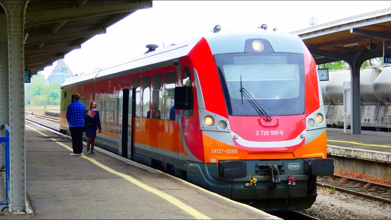 ŻAGAŃ Odjazd SA137-008 jako Regio Zielona Góra Gł. - Goerlitz - YouTube