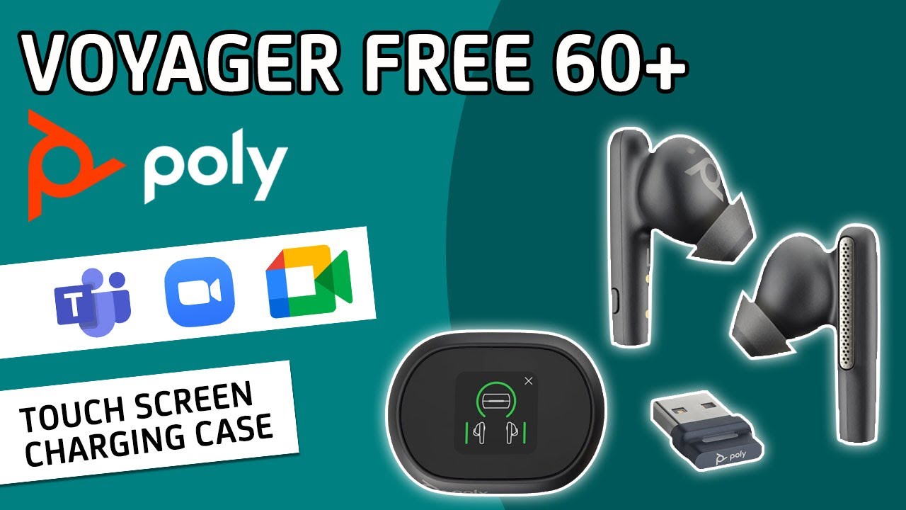 Poly Voyager FREE 60 - True wireless ear buds for work and play - YouTube
