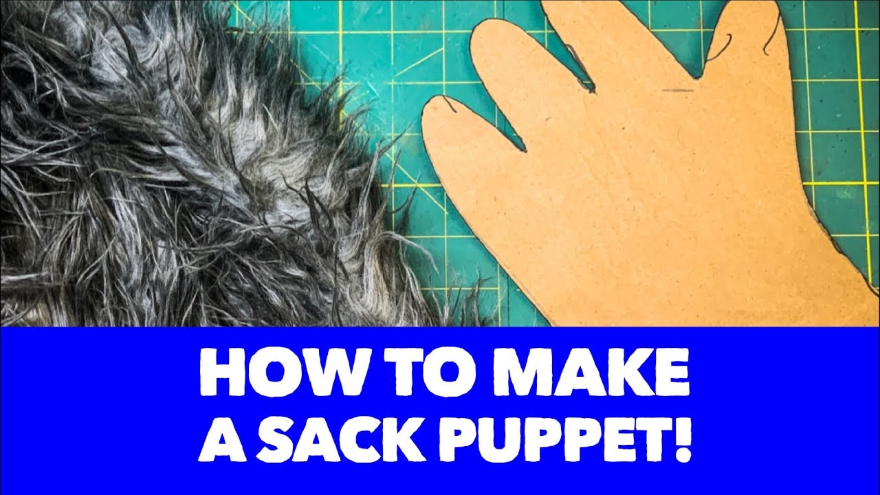 How to Make a Sack Puppet! - YouTube