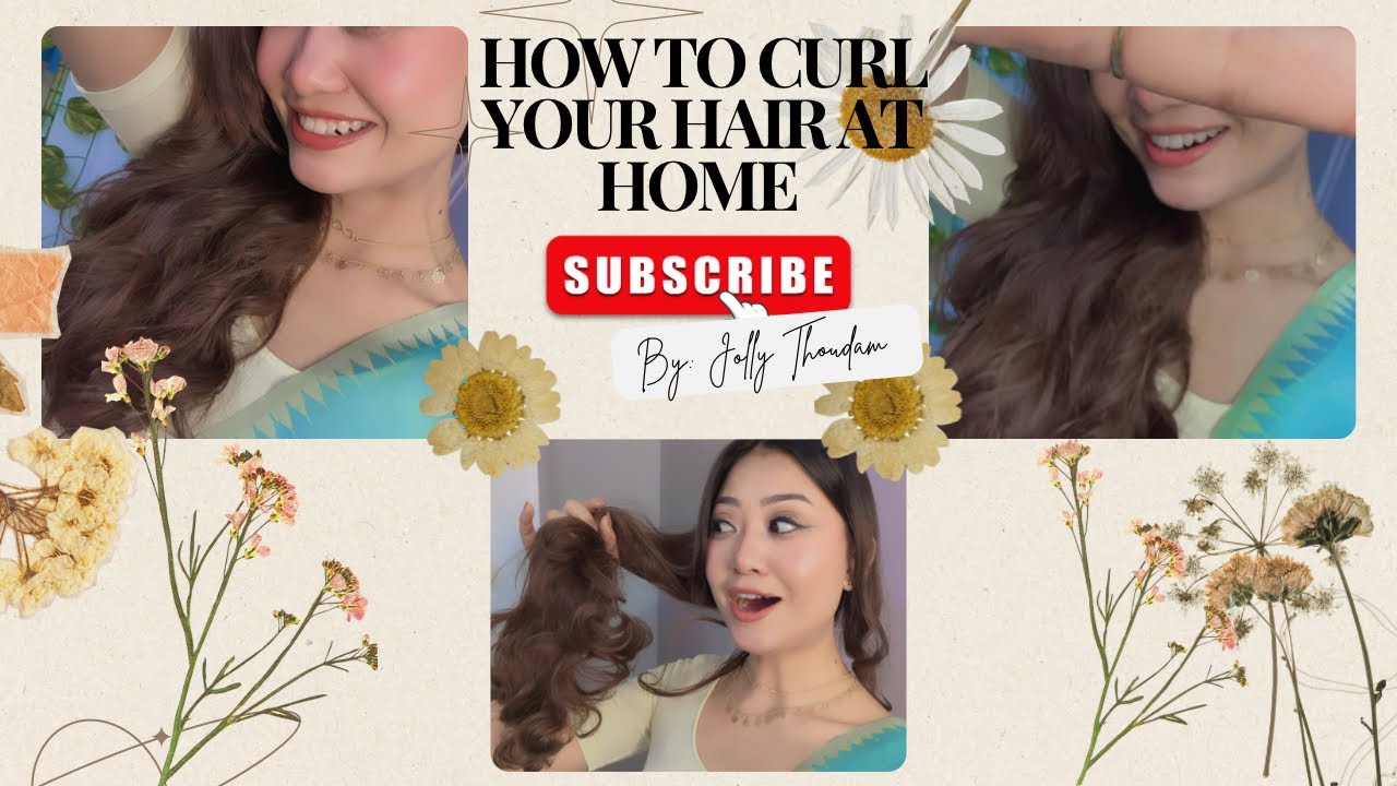 ♥ᕼOᗯ TO ᑕᑌᖇᒪ YOᑌᖇ ᕼᗩIᖇ ᗩT ᕼOᗰE? ♥ #curlyhair #hairstyle # ...