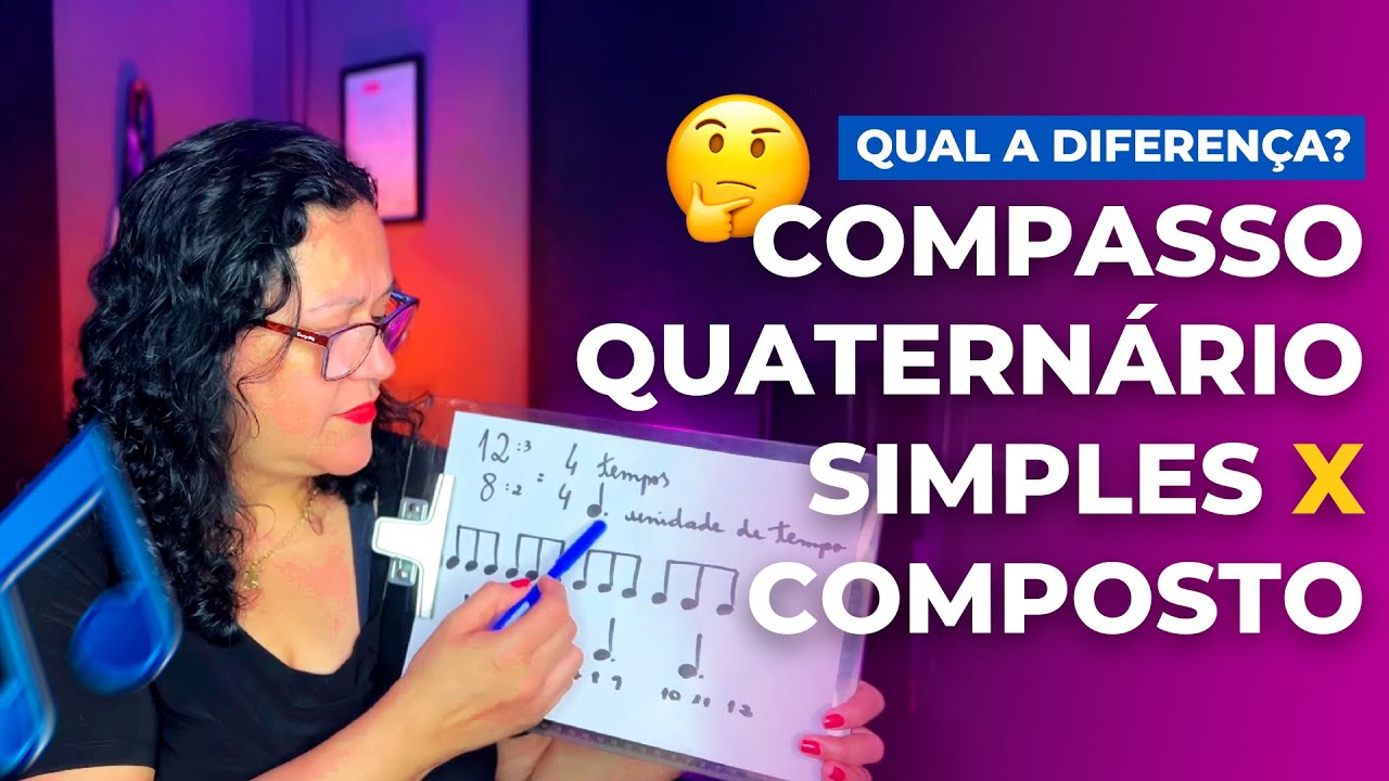 DIFERENÇA ENTRE COMPASSO QUATERNÁRIO SIMPLES E COMPOSTO - YouTube