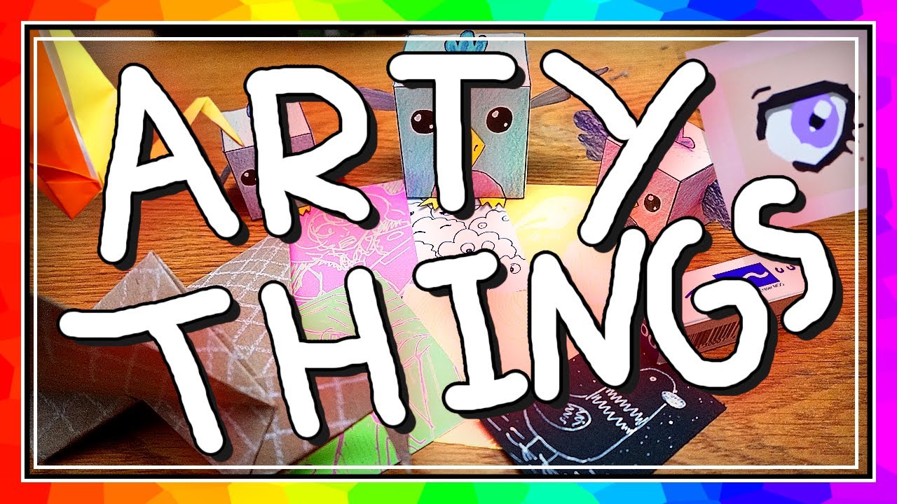 Doing MORE Random Arty Things - YouTube