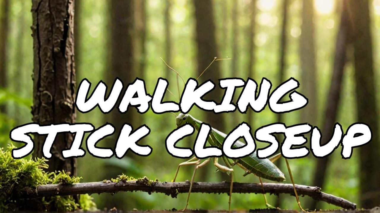 The Fascinating Life of a Walking Stick Insect - YouTube