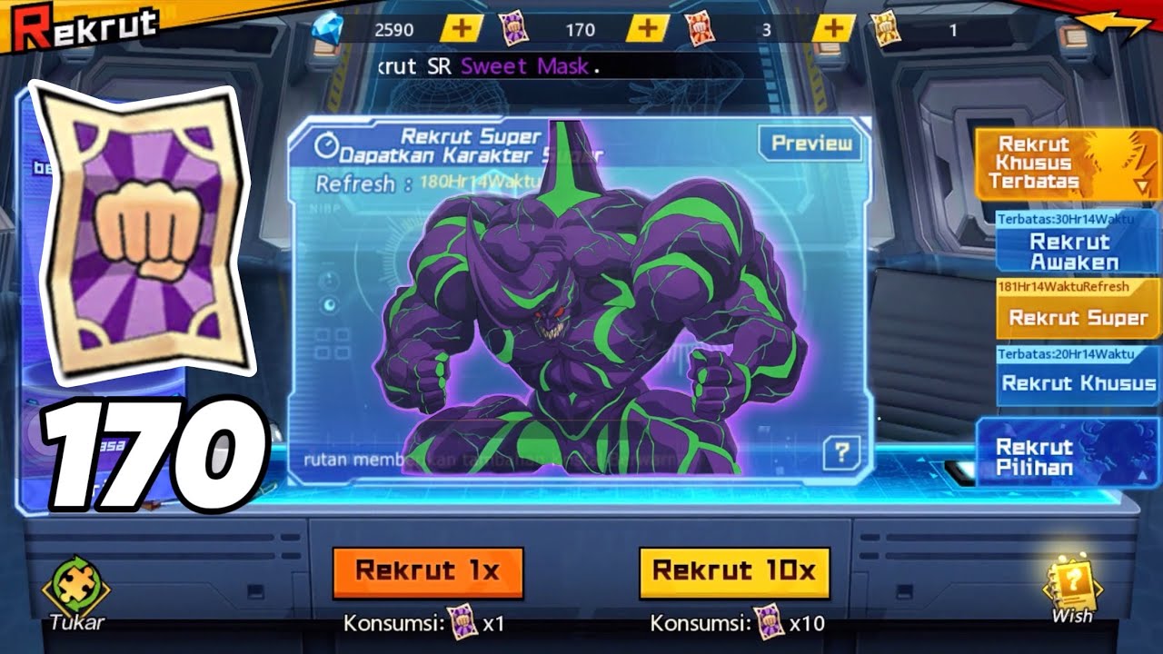 Lanjut Gacha 120 Ticket Super +Awaken Kabuto SSR+ 🔥🔥- One Punch Man The AWK - YouTube