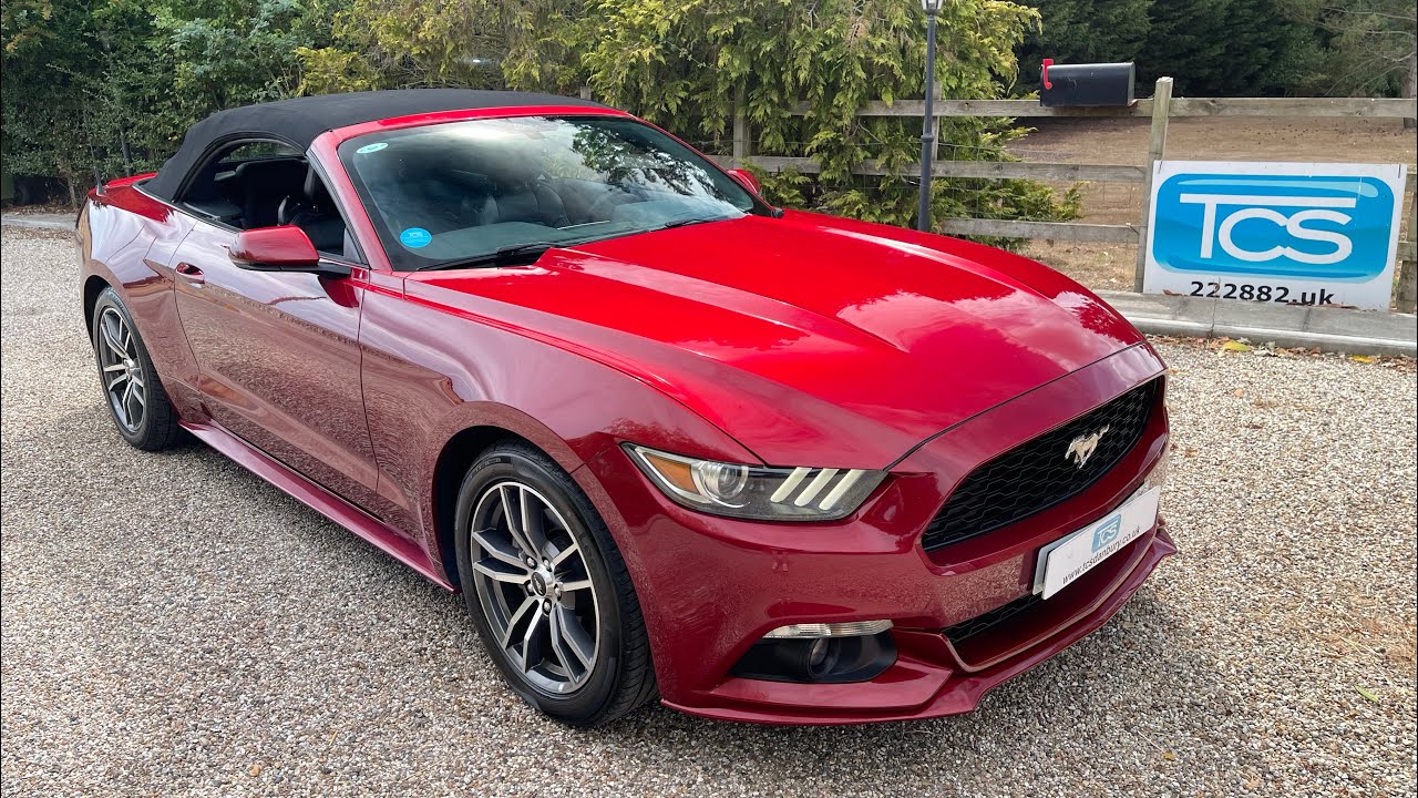 2017 Ford Mustang Convertible Premium S550 EcoBoost 6-Spd Auto in Ruby ...