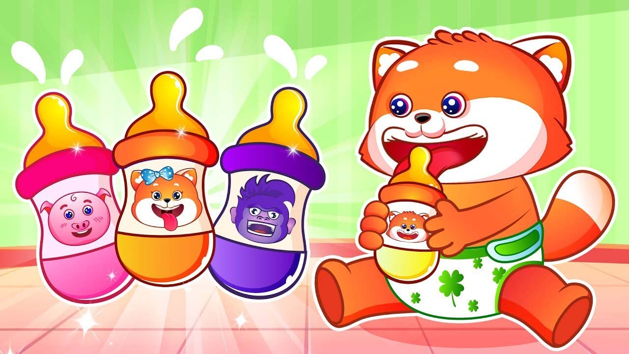 Bottle Milk Song 🍼 + More Funny Kids Songs And Nursery Rhymes | Video ...
