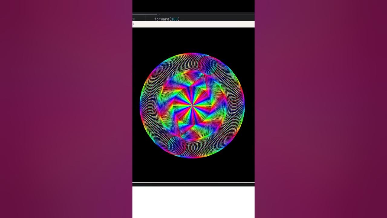 Python Graphics in 60 Seconds! 🎨 🐢 #fun #python #programming #shorts #foryou programming - YouTube