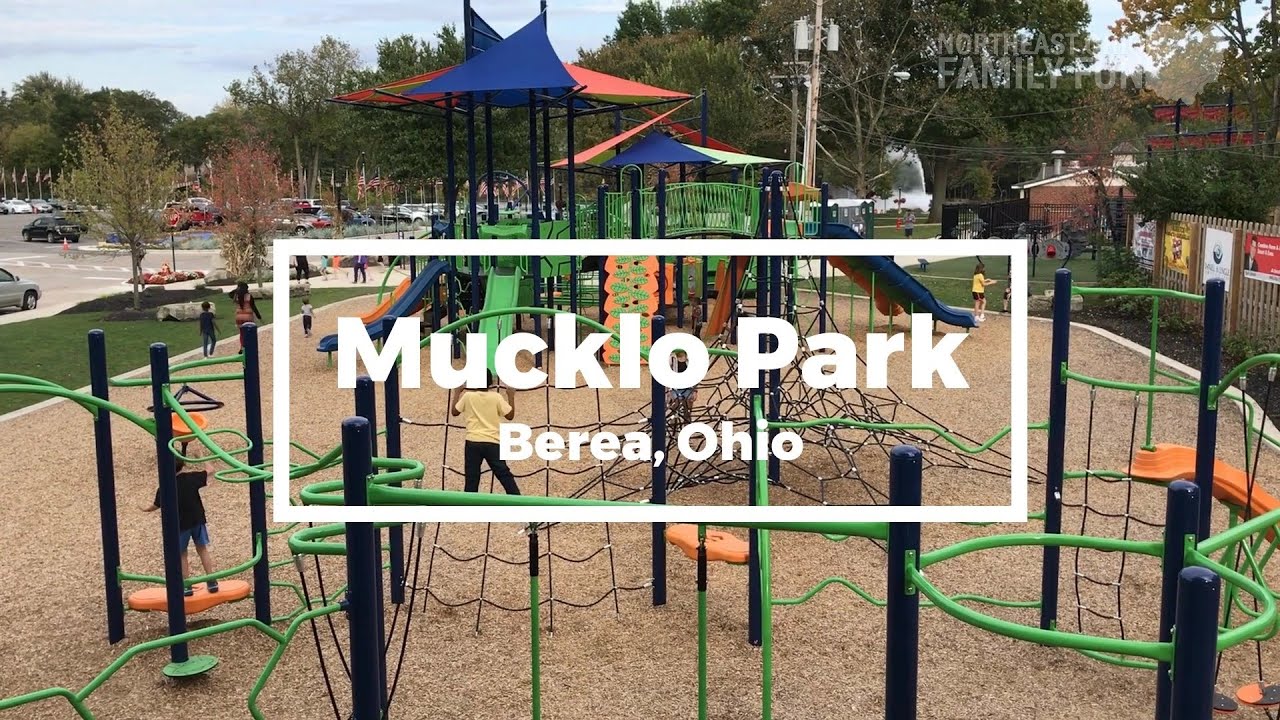 Mucklo Park at Coe Lake in Berea – Huge Playground and so much more ...