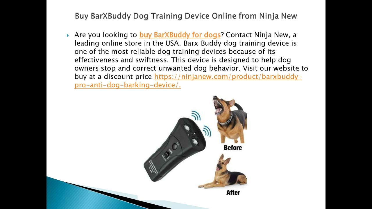 Buy BarXBuddy Dog Training Device Online - YouTube