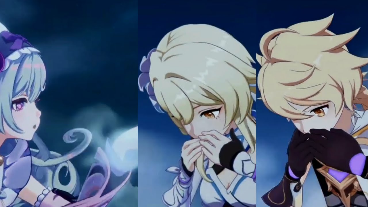 Mizuki Blew A Kiss To Traveler While Flying - Lumine & Aether - Mizuki ...