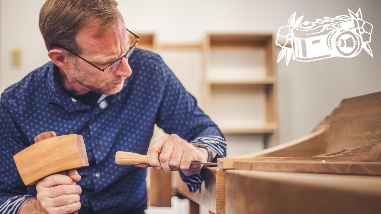 Fine Woodworker | Hand Tool Furniture: Frank Strazza - YouTube