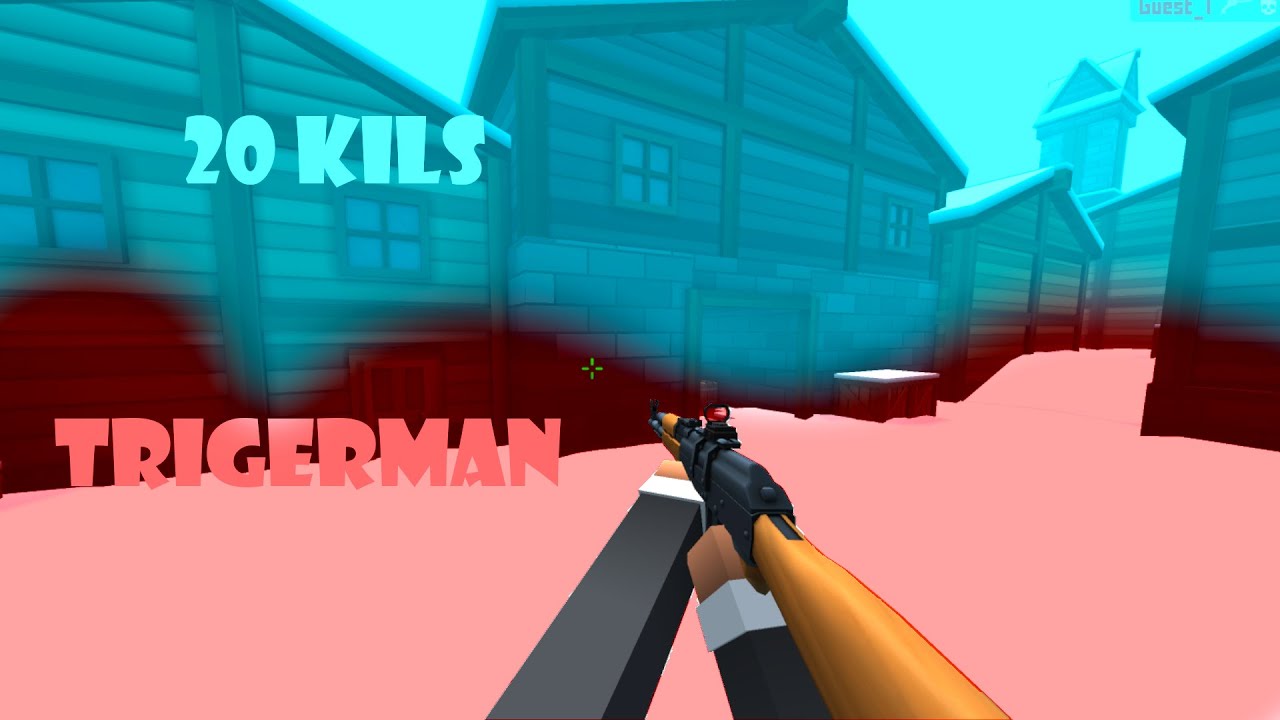 krunker 20 kills: triggerman - YouTube