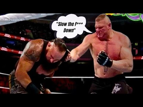 8 minutes of Unscripted WWE Moments - YouTube