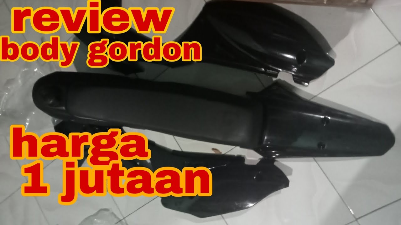 unboxing body set klx gordon harga satu jutaan - YouTube