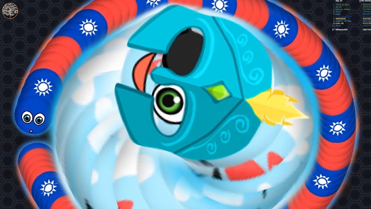Wormate.io Best Worm Trapper Ever Tiny Worm Super Power Wormateio ...