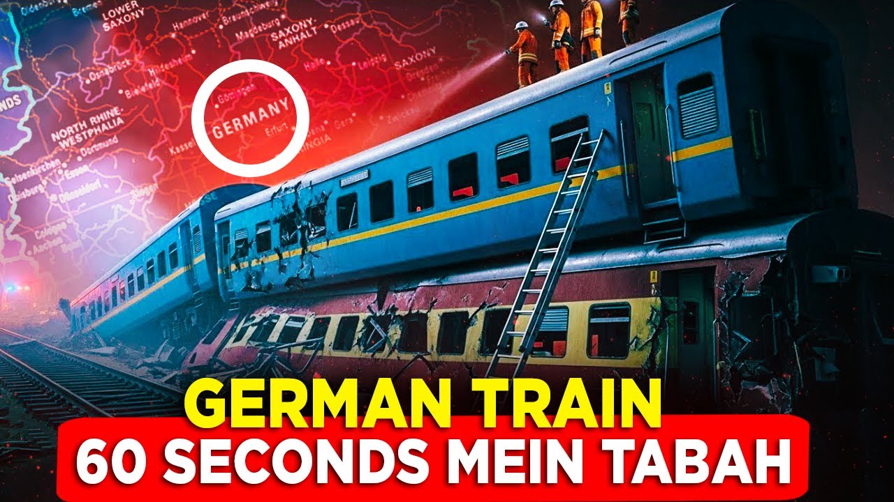 Germany ICE Train Crash – Eschede Disaster | How a Hidden Fault Caused ...