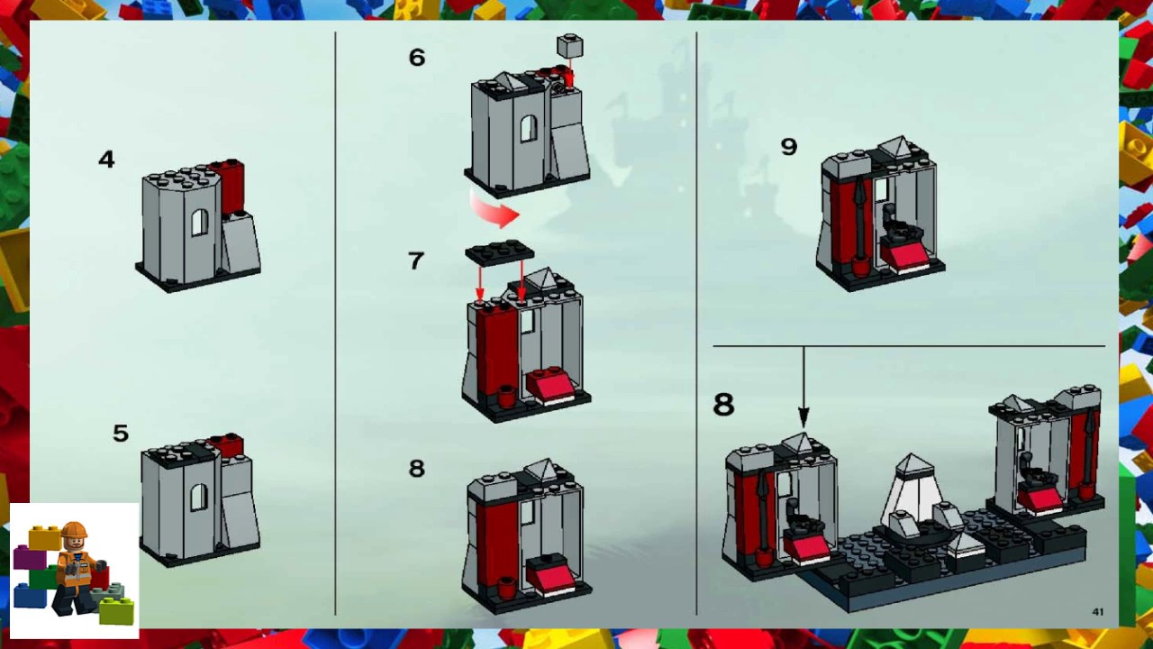 LEGO instructions - Castle - Knights Kingdom - 8781 - The Castle of ...